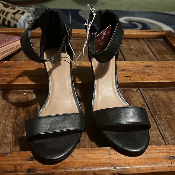 Merona | Shoes | Merona Wedge Sandal Black Size 65 | Poshmark